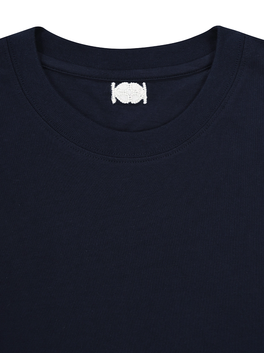 Bleu Marine Oversized Tee UNISEX Navy | ファッション通販サイト NUGU