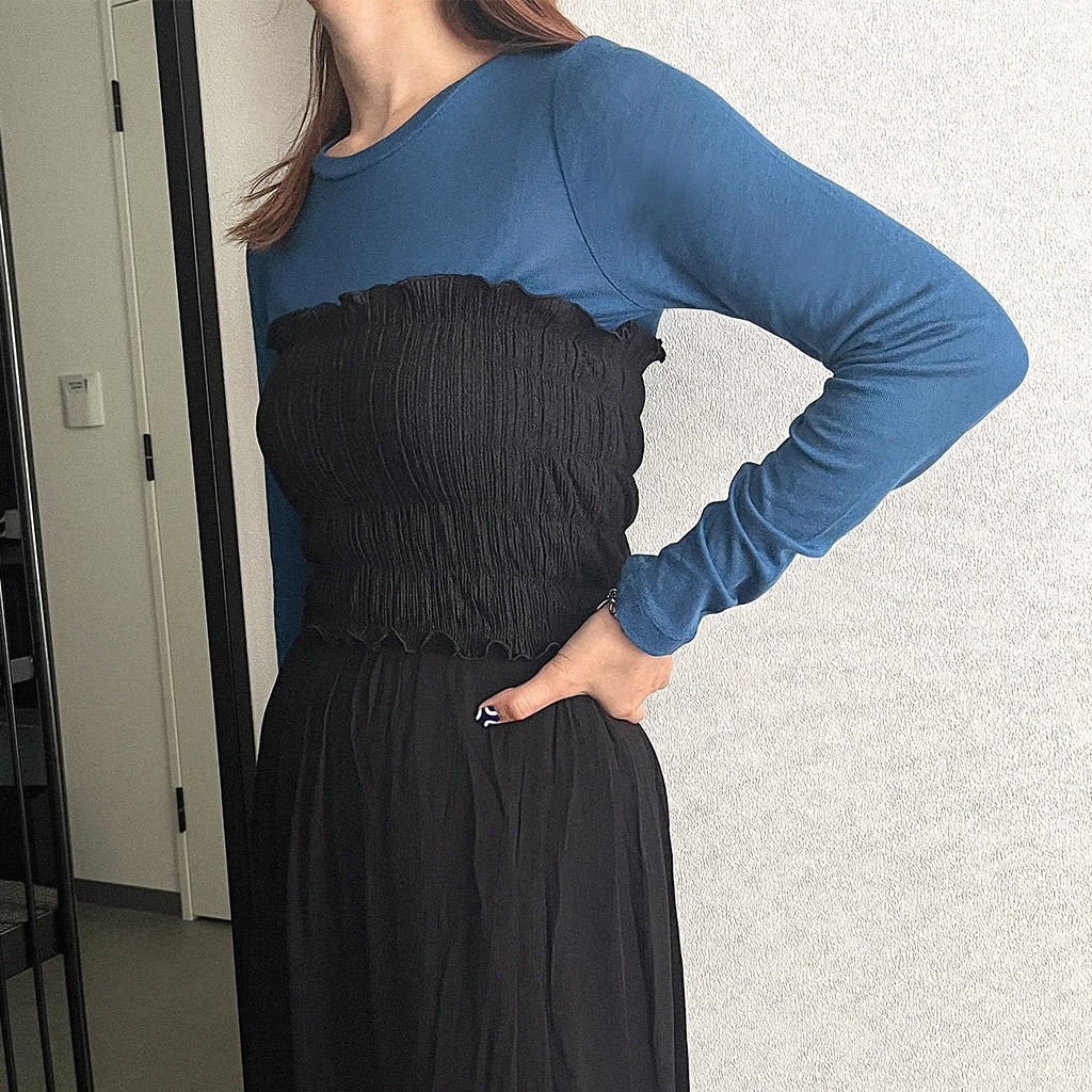 voca smoke bustier top | ファッション通販サイト NUGU