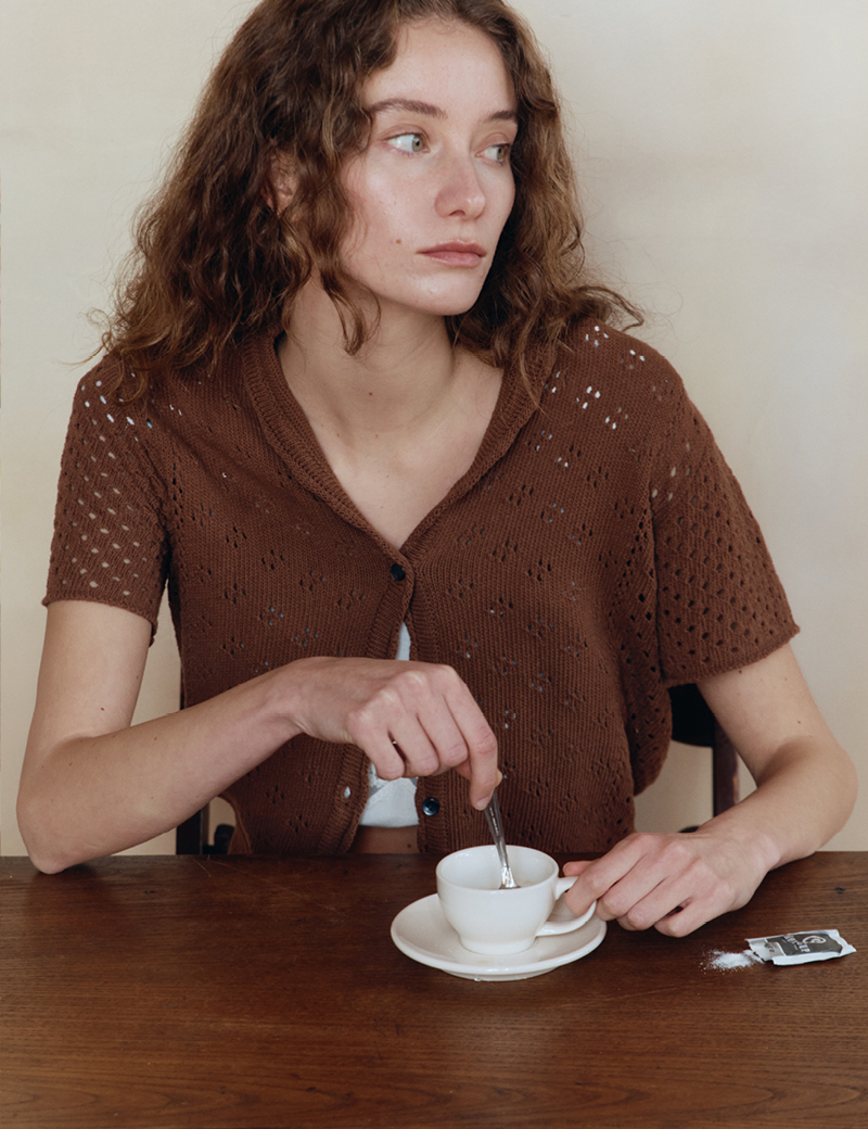 Emma Cardigan (Brown) | ファッション通販サイト NUGU