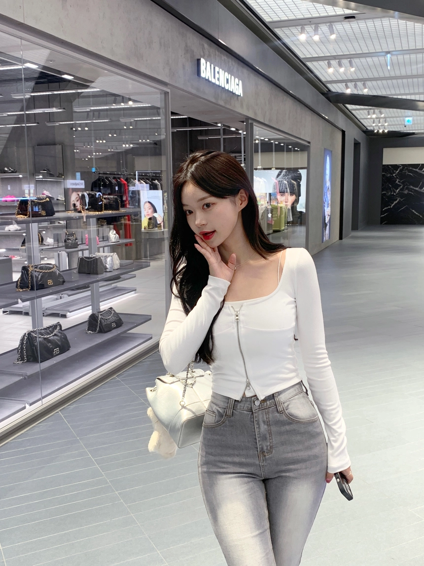 [original]2WAYリブパーカー | ファッション通販サイト NUGU