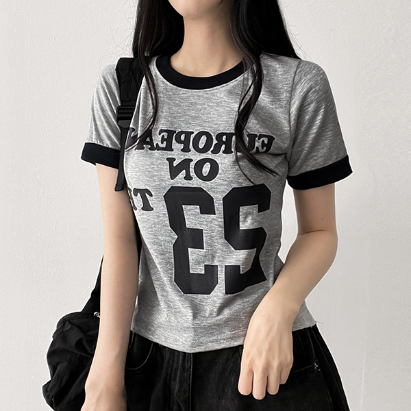 バイカラー半袖Tシャツ(4color) | ファッション通販サイト NUGU