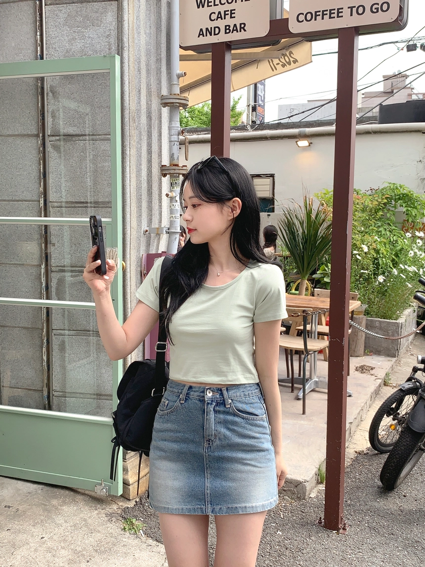 [original] [選べる丈] デイリー半袖Tシャツ(9color) | ファッション通販サイト NUGU