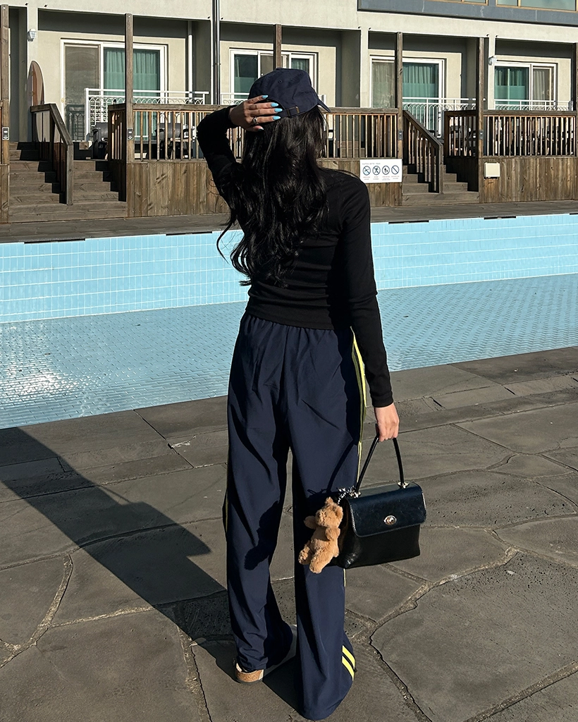 2wayサイドラインウインドパンツ | ファッション通販サイト NUGU