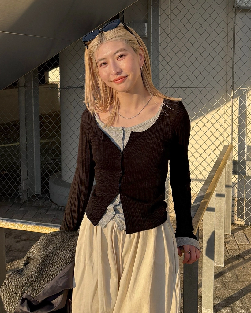 [BEST 50] レイヤードリブカーディガン | ファッション通販サイト NUGU