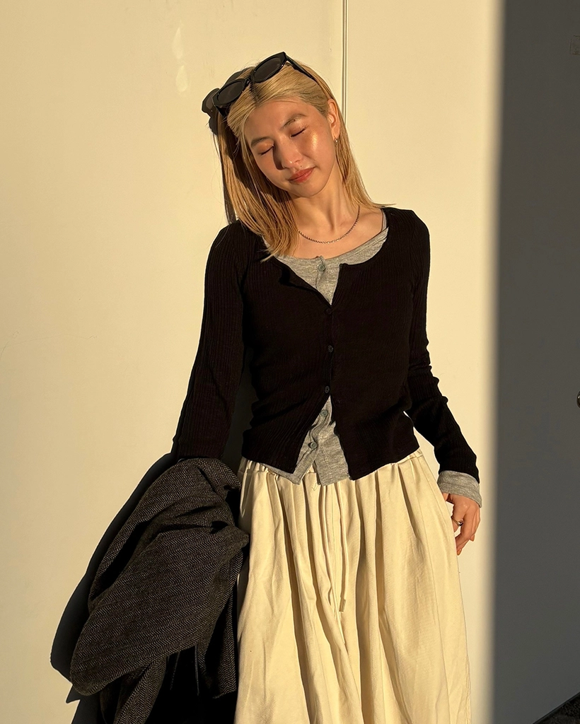 [BEST 50] レイヤードリブカーディガン | ファッション通販サイト NUGU