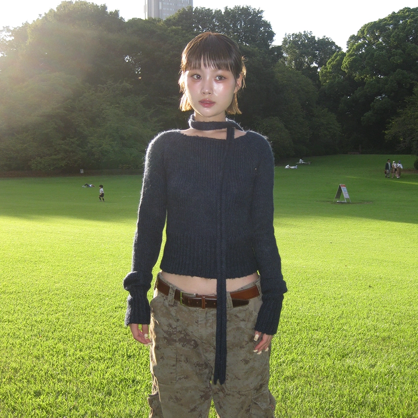 (ORIGINAL) 2wayアルパカニット | ファッション通販サイト NUGU