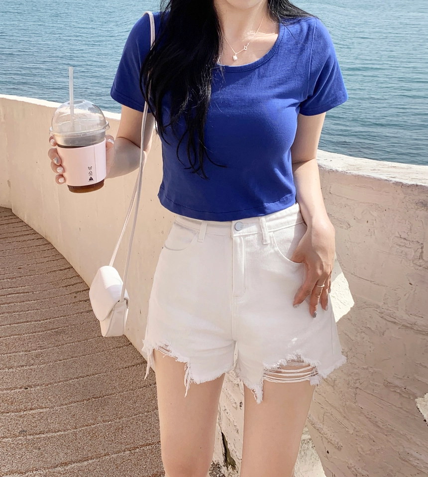 [original] [選べる丈] デイリー半袖Tシャツ(9color) | ファッション通販サイト NUGU