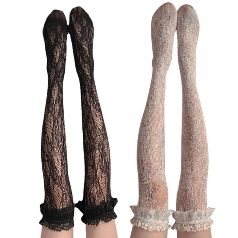 Lace knee socks | ファッション通販サイト NUGU