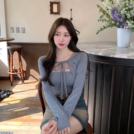 [SET] トップノースリーブカーディガン2ピースセットアップ | ファッション通販サイト NUGU