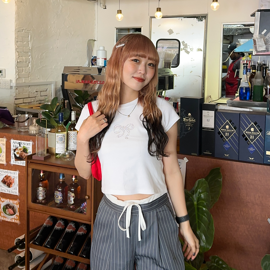 キュービックリボンTシャツ | ファッション通販サイト NUGU