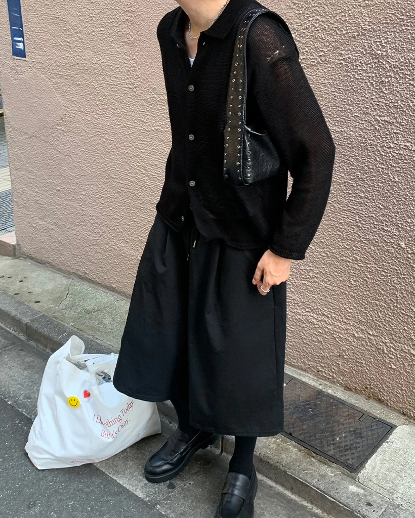 （ユニセックス)タック入りコットンハーフパンツ | ファッション通販サイト NUGU