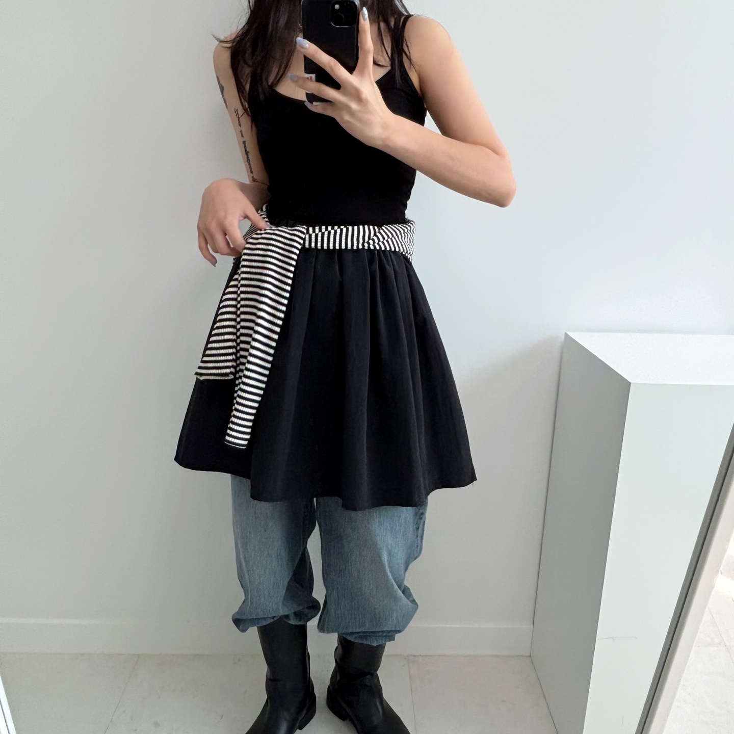 [2col]バレエコアミニキャミワンピース | ファッション通販サイト NUGU