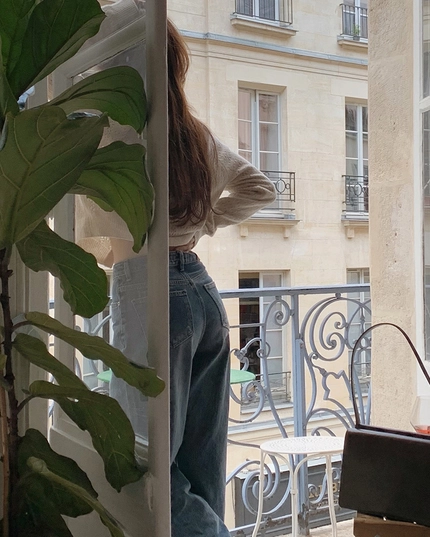 #SLOWMADE. (basic/long/5万枚突破)ワイドデニムパンツ-4size_秋服 | ファッション通販サイト NUGU