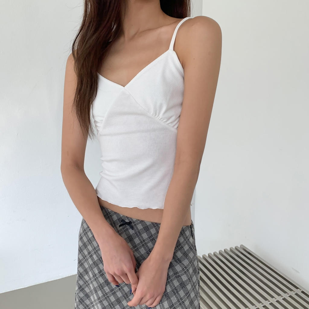 フロントラインノースリーブ-3color | ファッション通販サイト NUGU