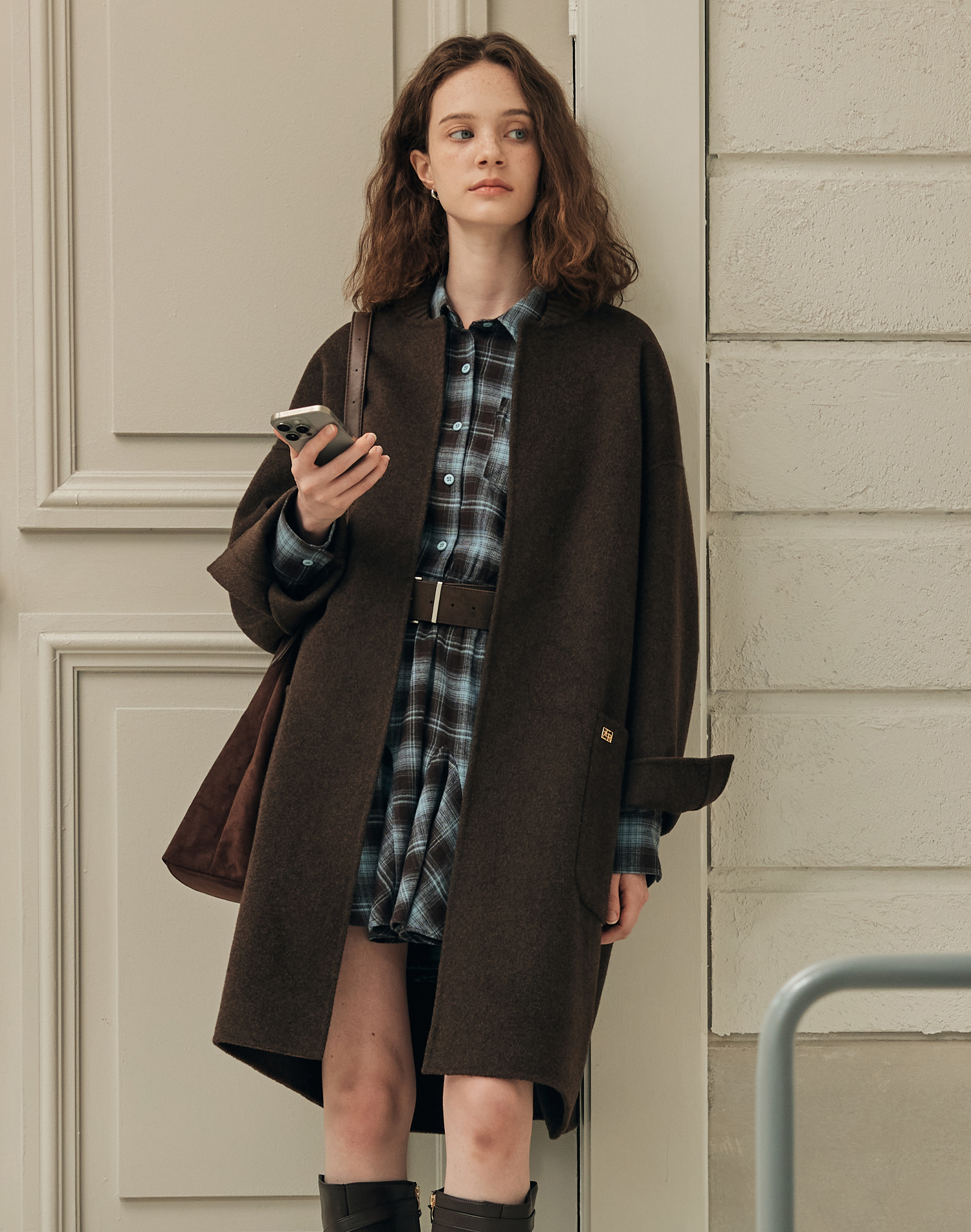 [3color] NON-BUTTON HANDMADE COAT | ファッション通販サイト NUGU