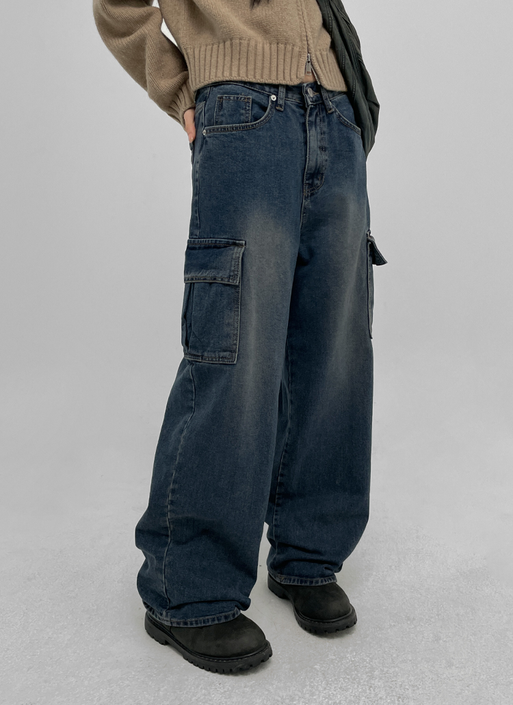 [original] シーズンワイドカーゴデニムパンツ | ファッション通販サイト NUGU