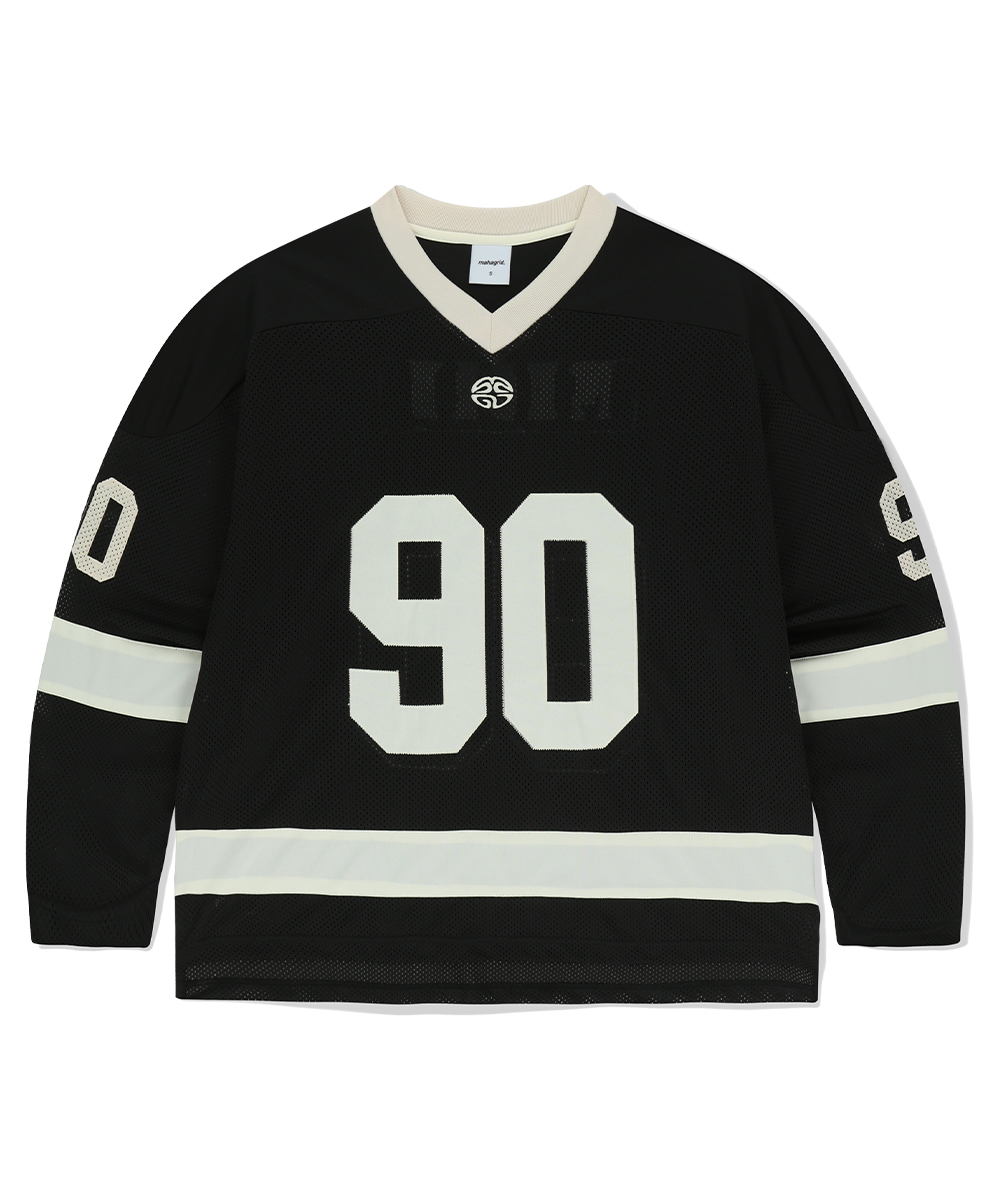 90 HOCKEY JERSEY [BLACK] | ファッション通販サイト NUGU