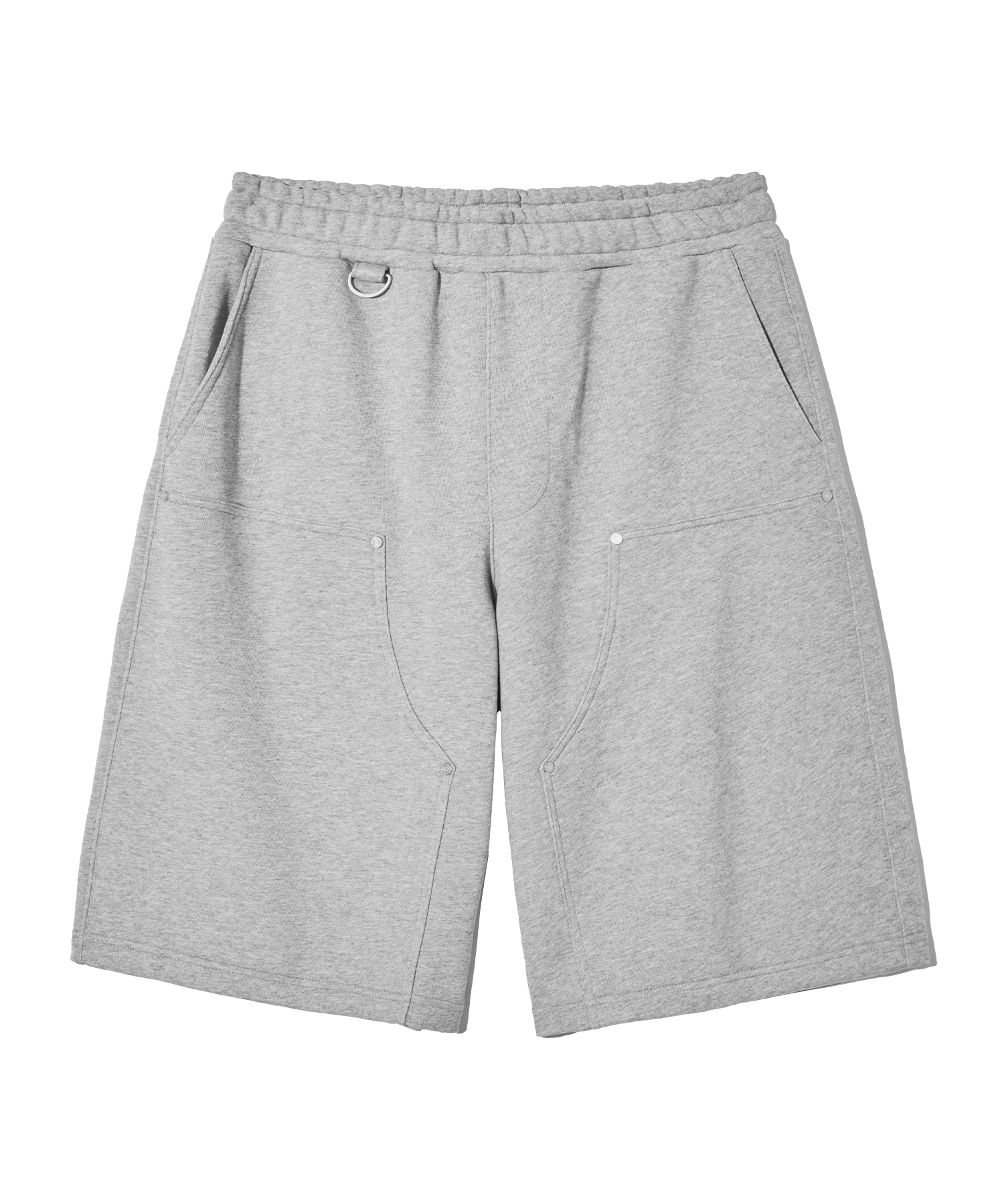 Keyring Loop Sweat Shorts-Melange Grey | ファッション通販サイト NUGU