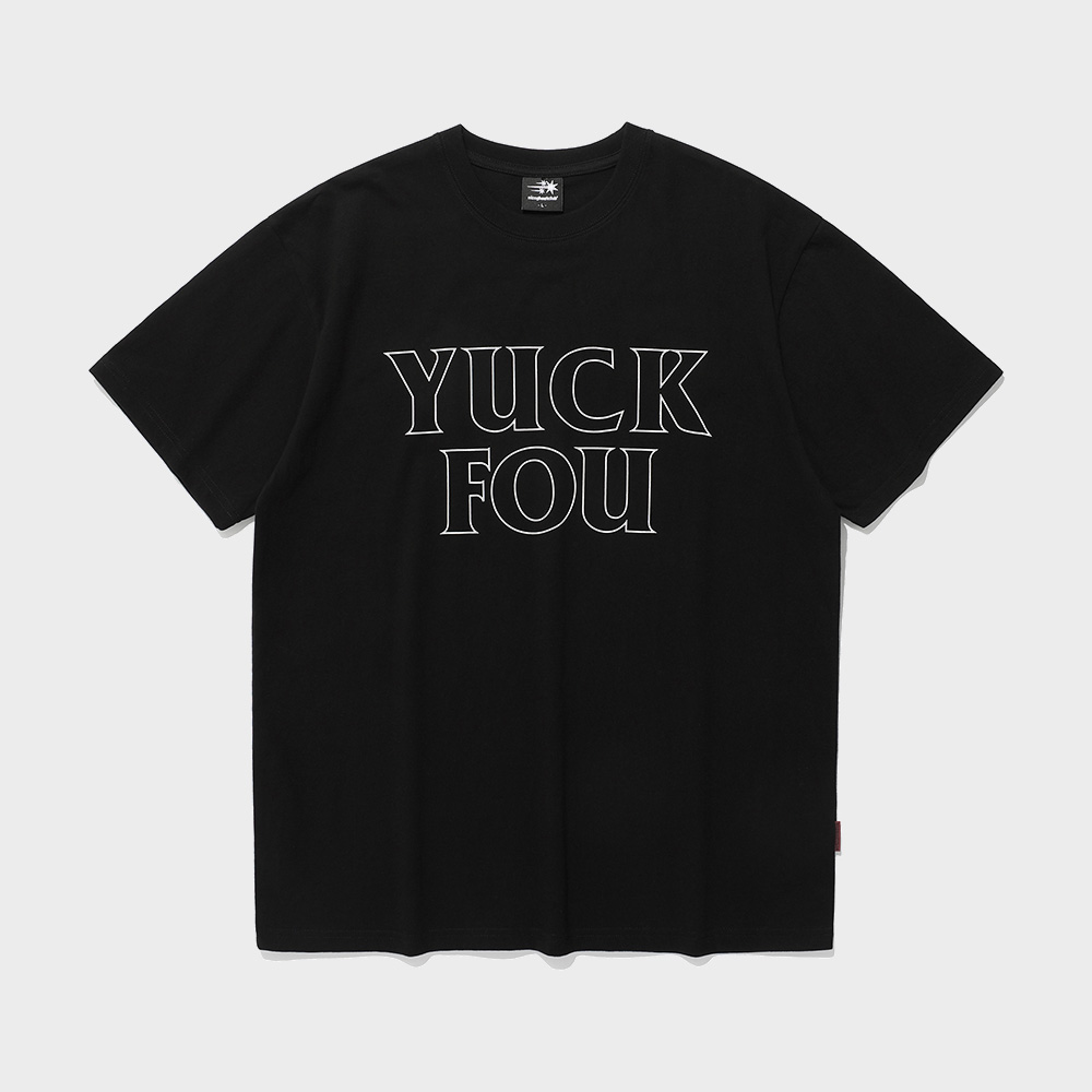 YUCK FOU TEE[BLACK] | ファッション通販サイト NUGU