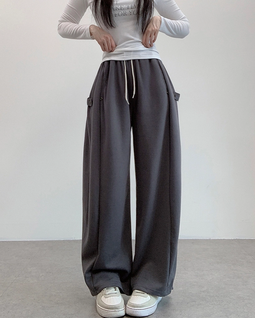 (7color)裏起毛ワイドトレーニングパンツ | ファッション通販サイト NUGU