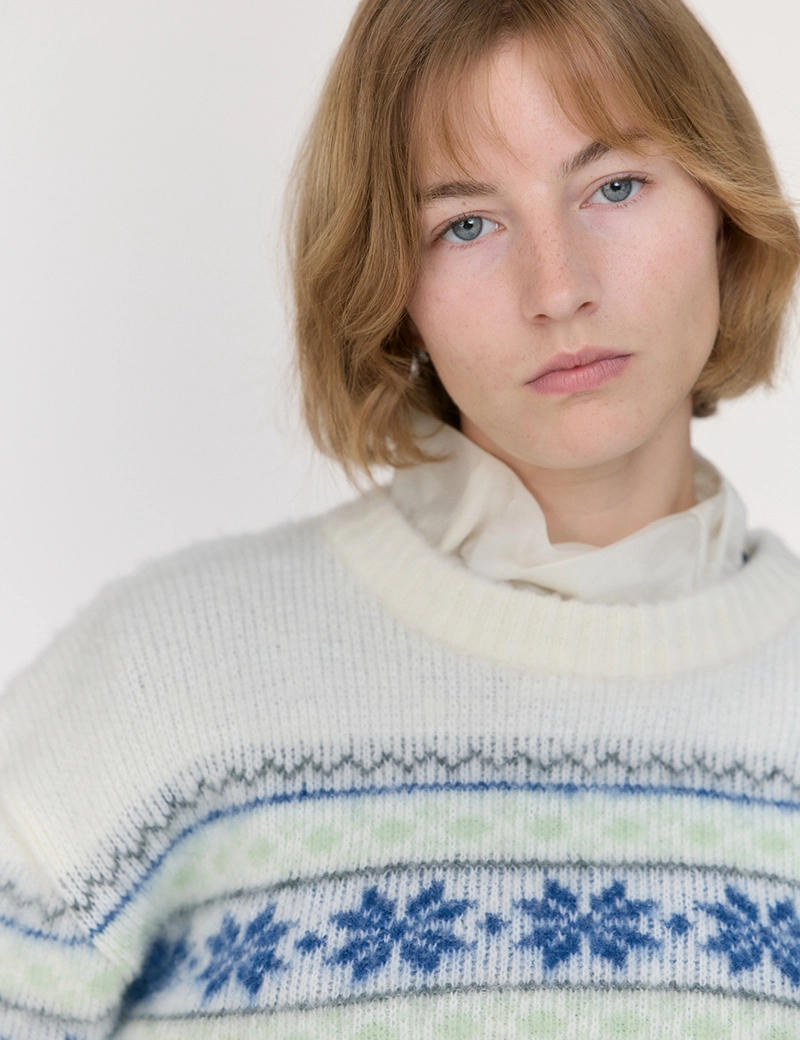 Noah Wool Knit (Ivory) | ファッション通販サイト NUGU