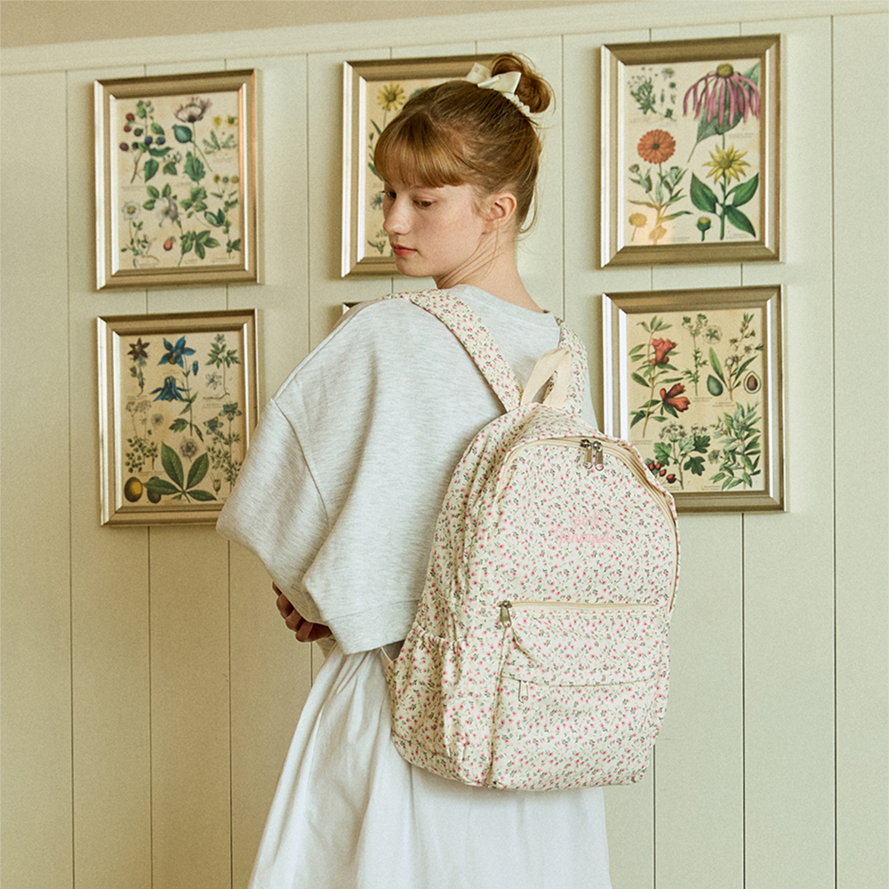BLOOMING BACKPACK_IVORY | ファッション通販サイト NUGU