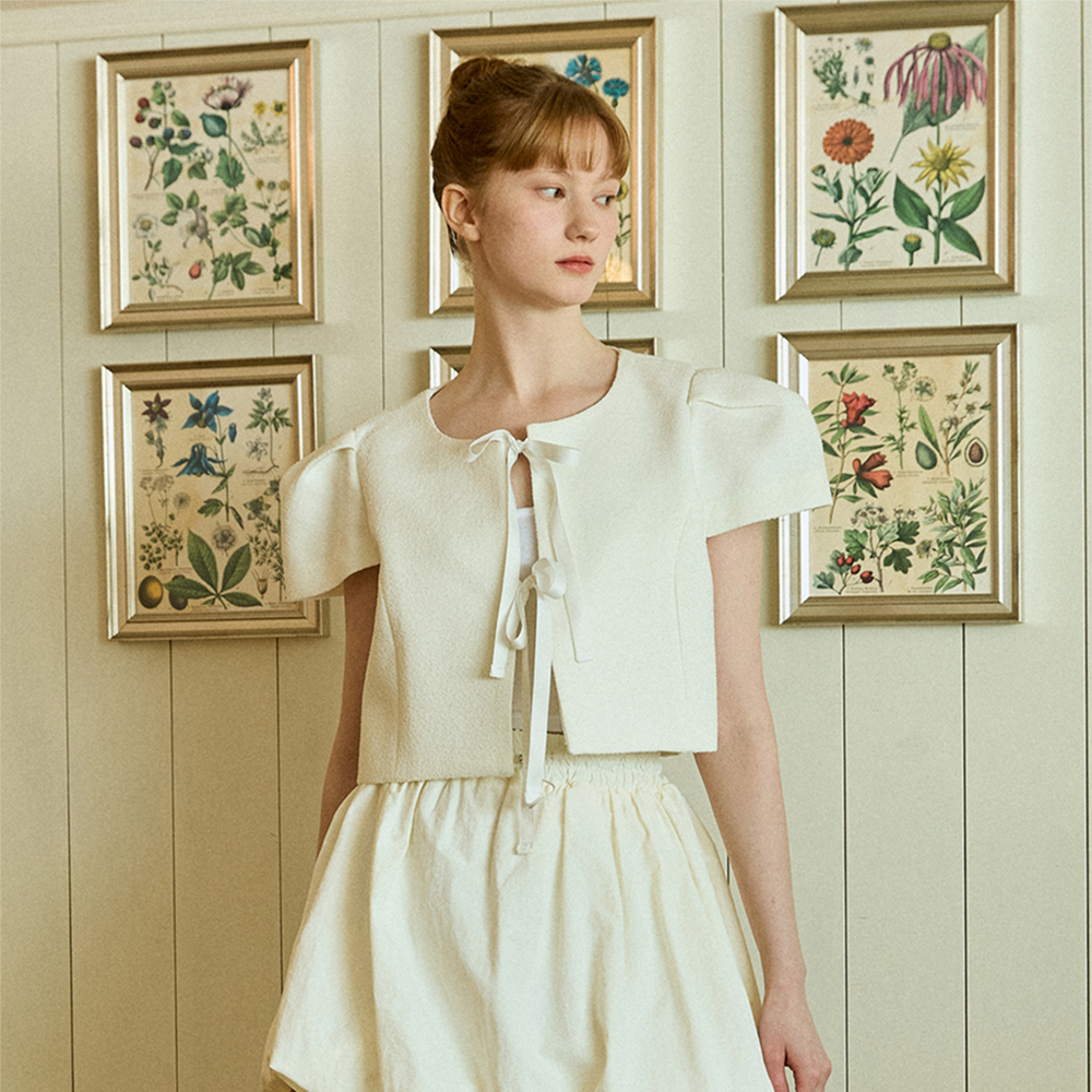 SWEETIE PUFF JK_IVORY | ファッション通販サイト NUGU