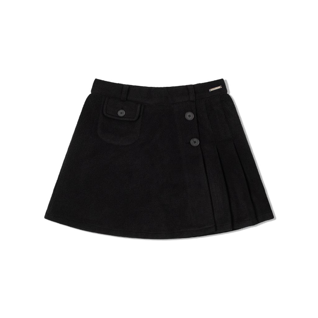 Pocket mini skirt BLACK | ファッション通販サイト NUGU