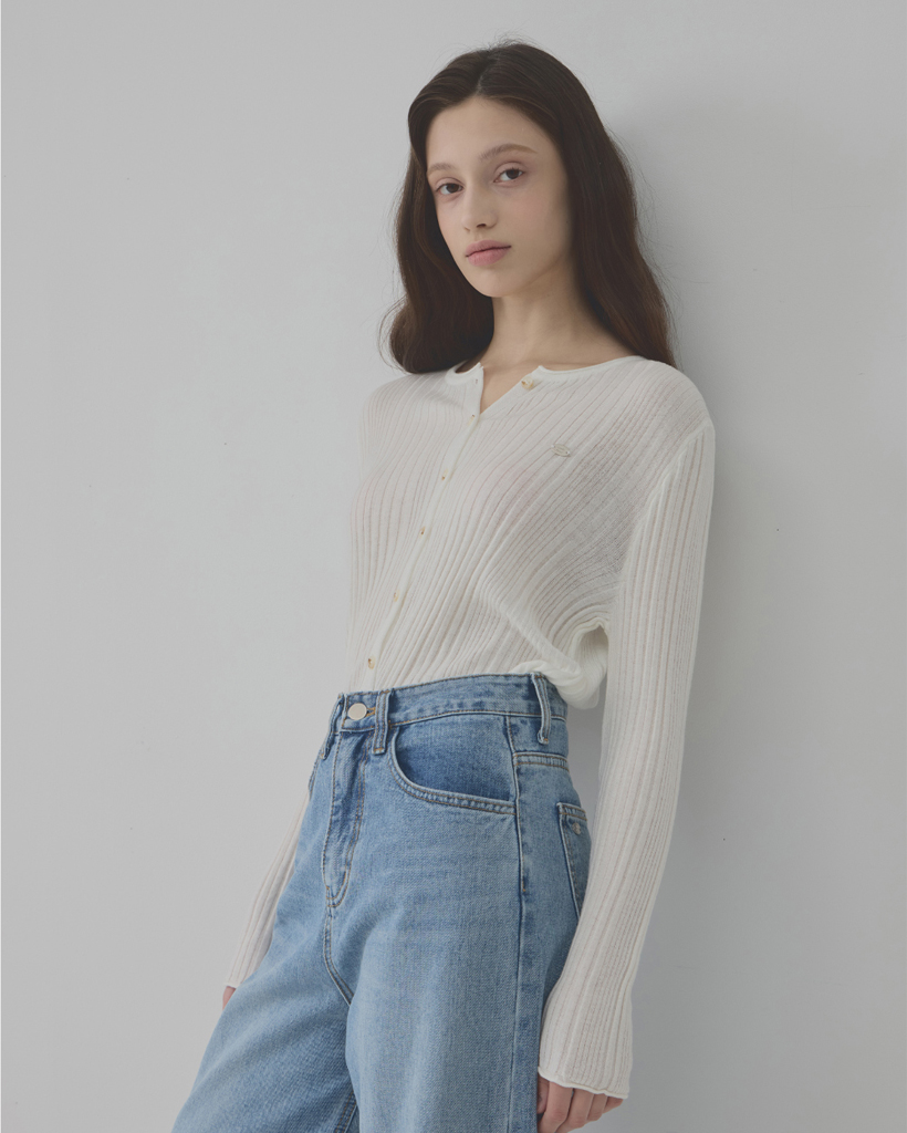 Rose Summer cardigan (Ivory) | ファッション通販サイト NUGU