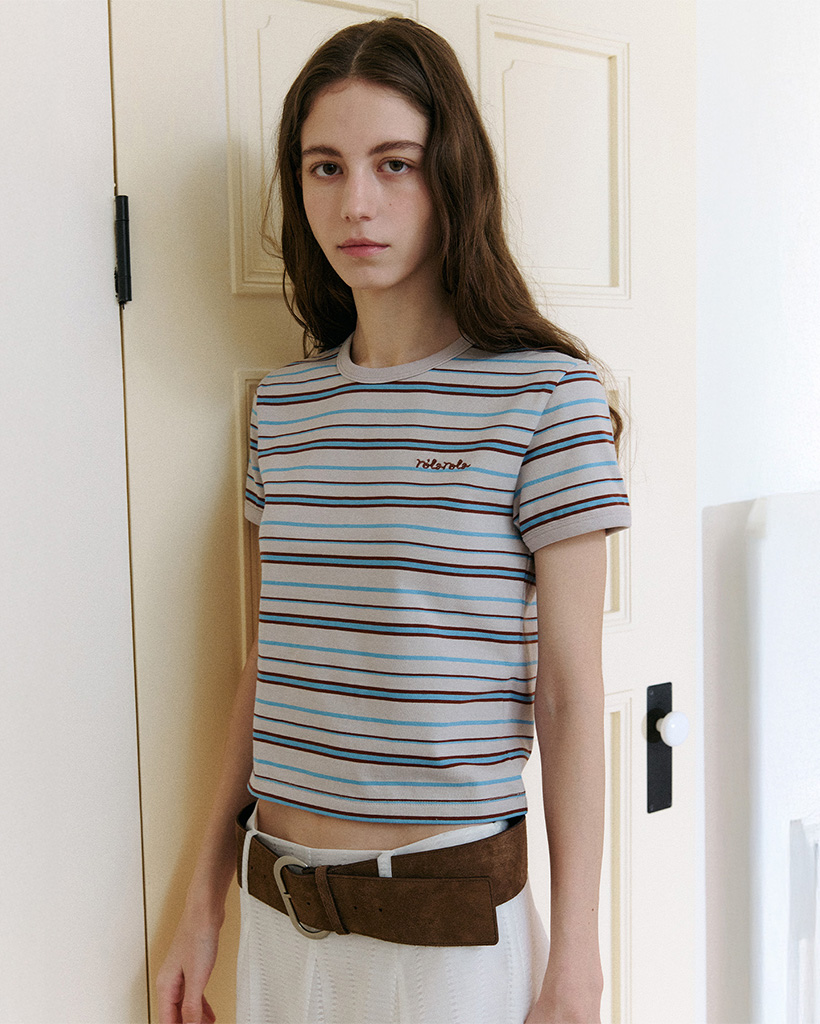 STRIPE RINGER T-SHIRT OM+BR | ファッション通販サイト NUGU