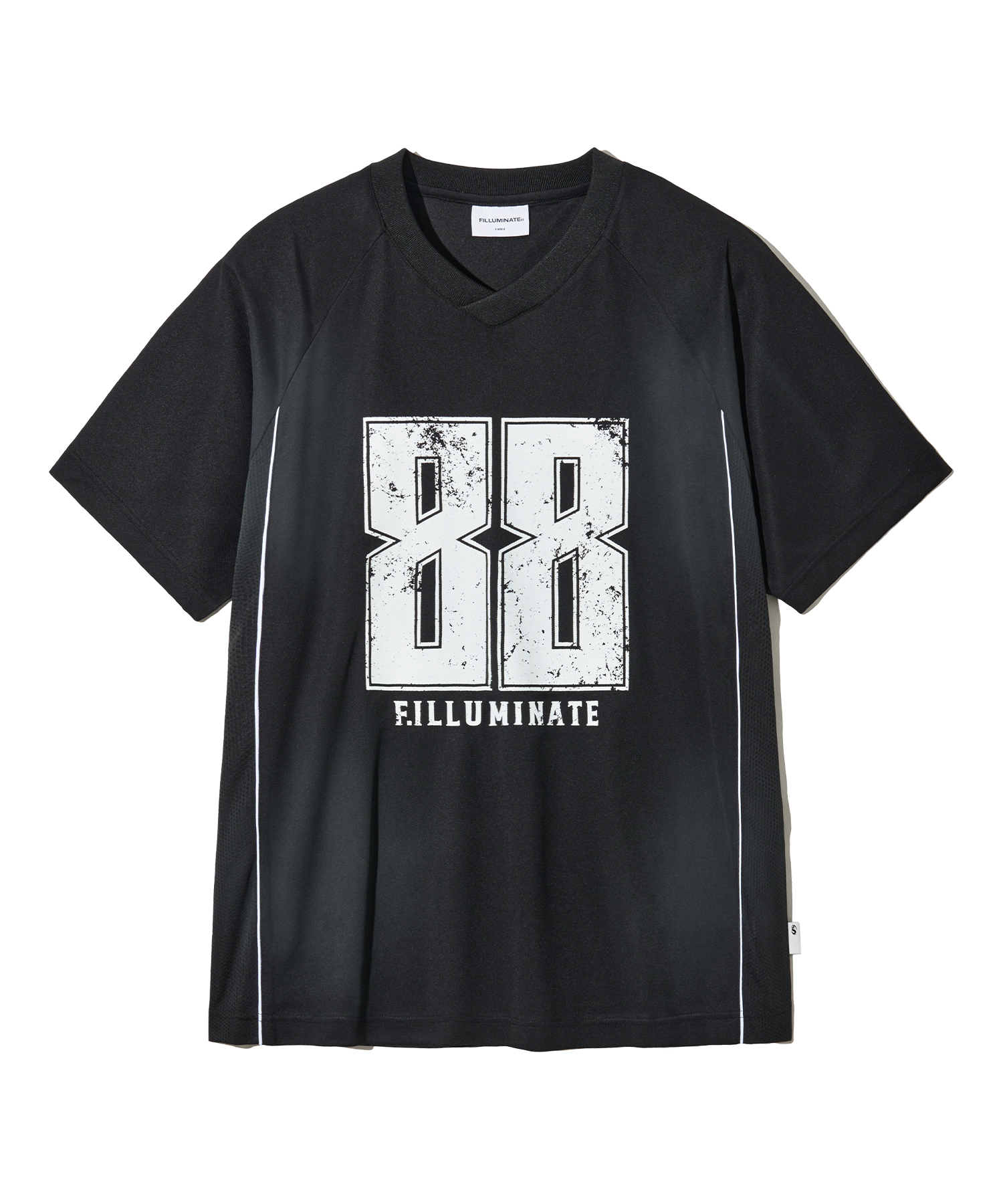 88 Spray Jersey T-Shirt-Black | ファッション通販サイト NUGU