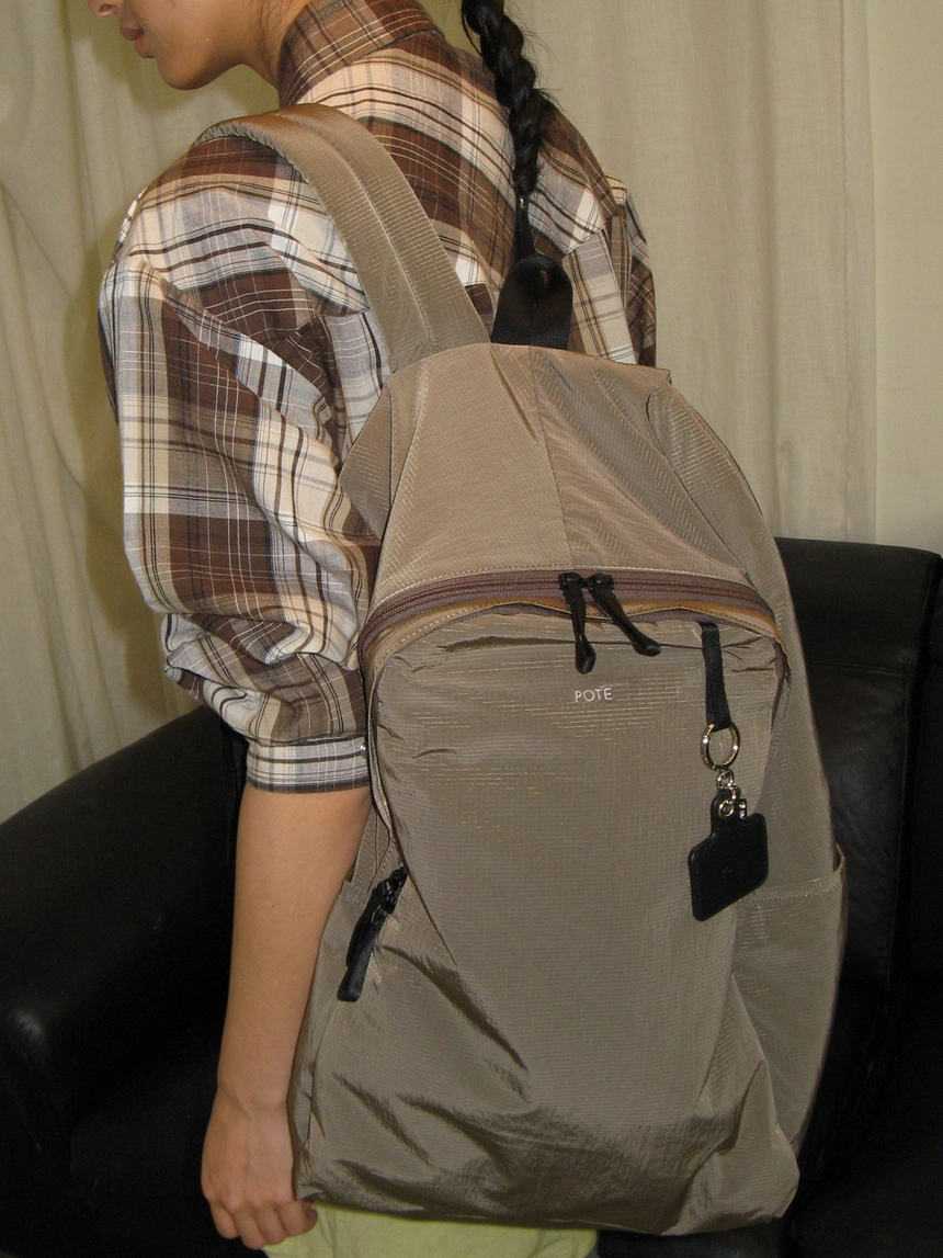 0006 HideSlot Classic Backpack (L)_Mocha | ファッション通販サイト NUGU