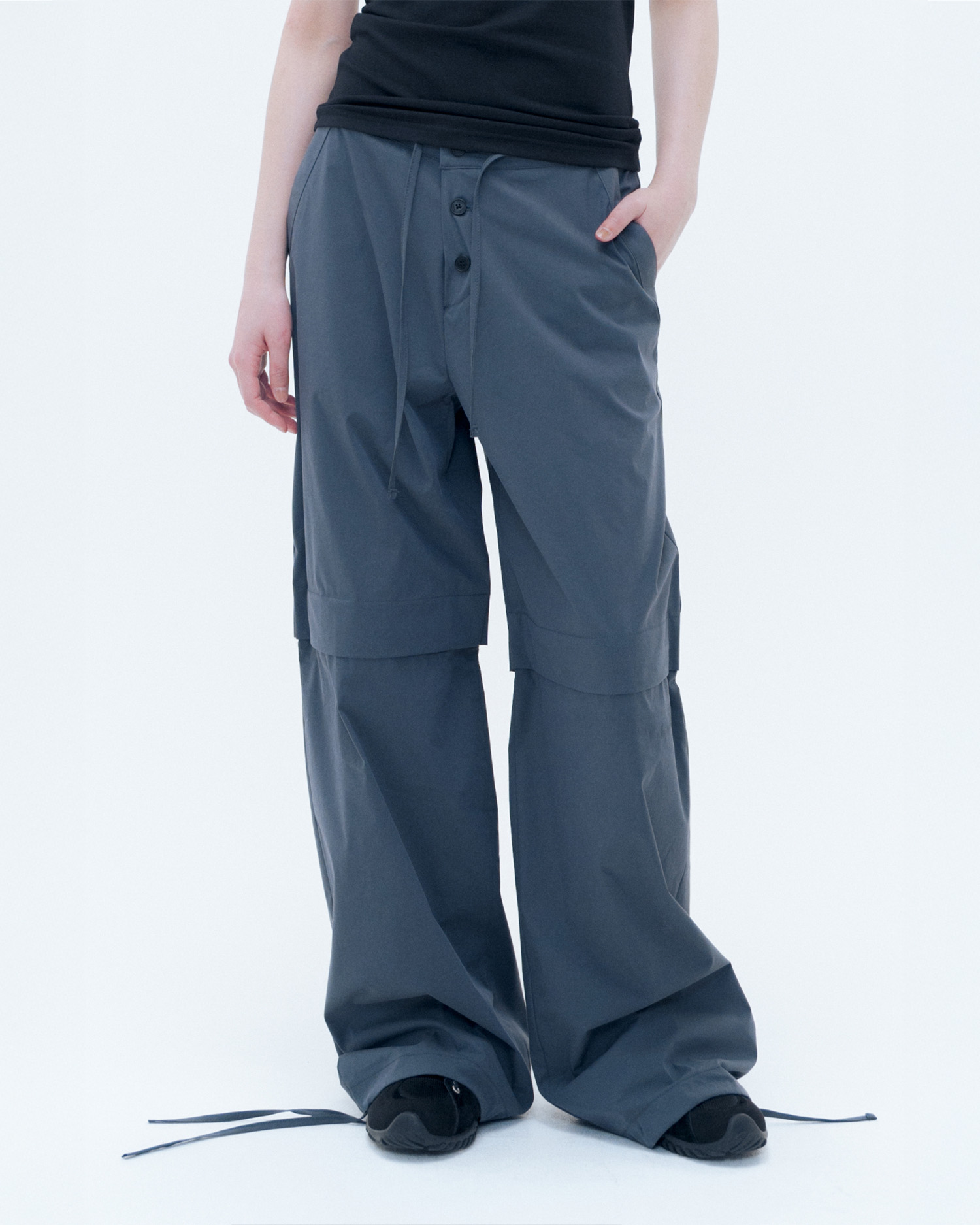 True relax pants STONE BLUE | ファッション通販サイト NUGU