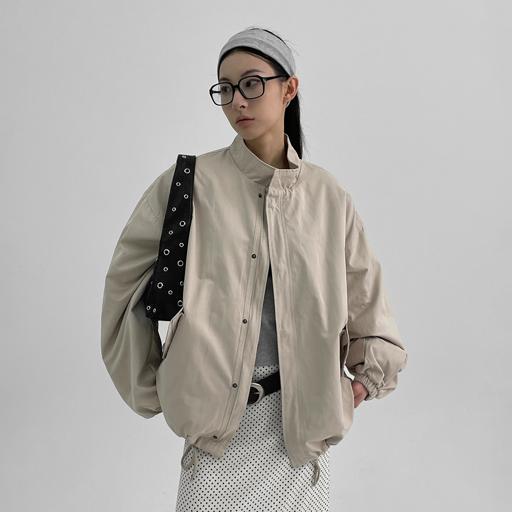 (UNISEX) フリルツオーバーフィットナイトジャンパー | ファッション通販サイト NUGU