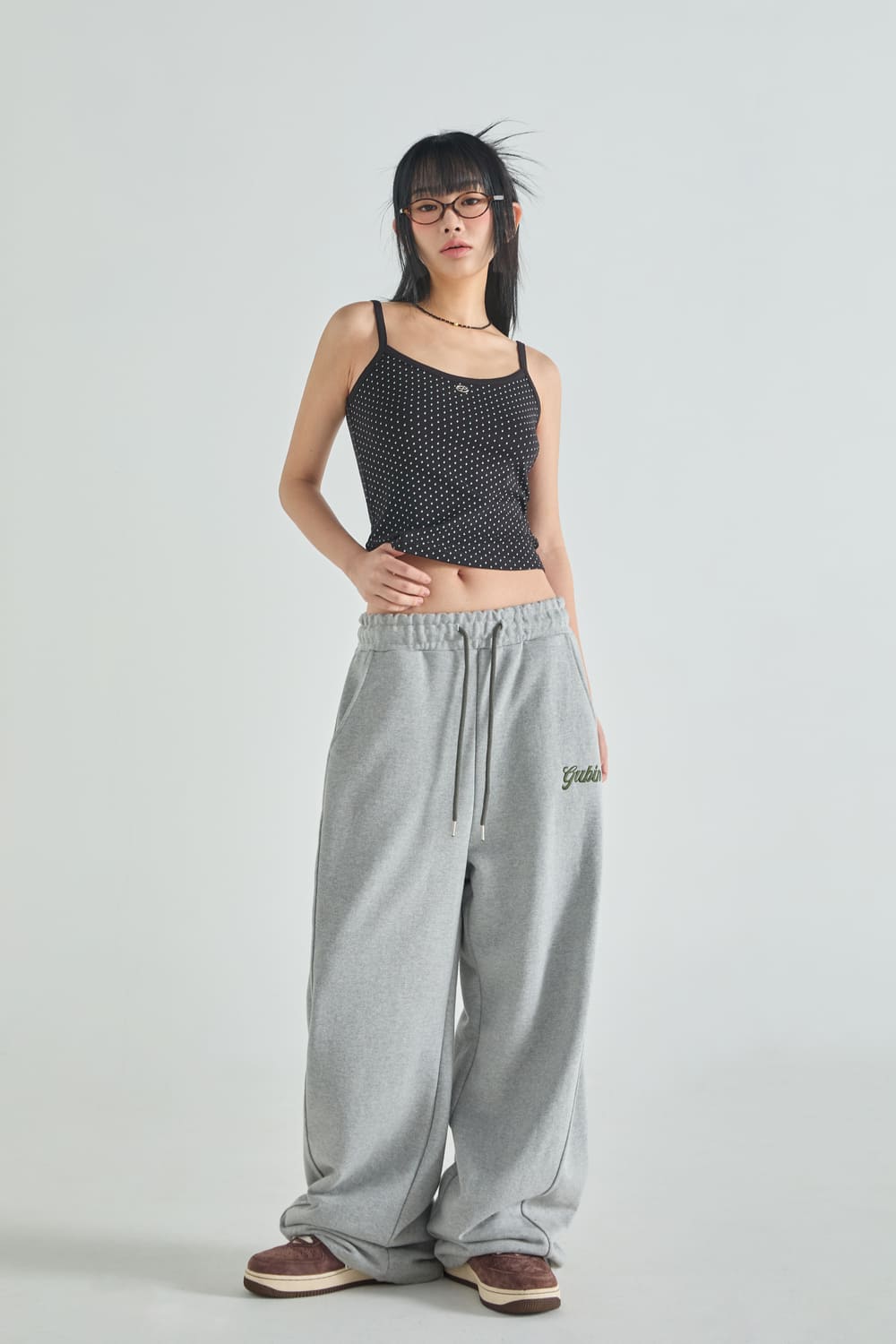 (W) ドットポイントスリーブレス | ファッション通販サイト NUGU