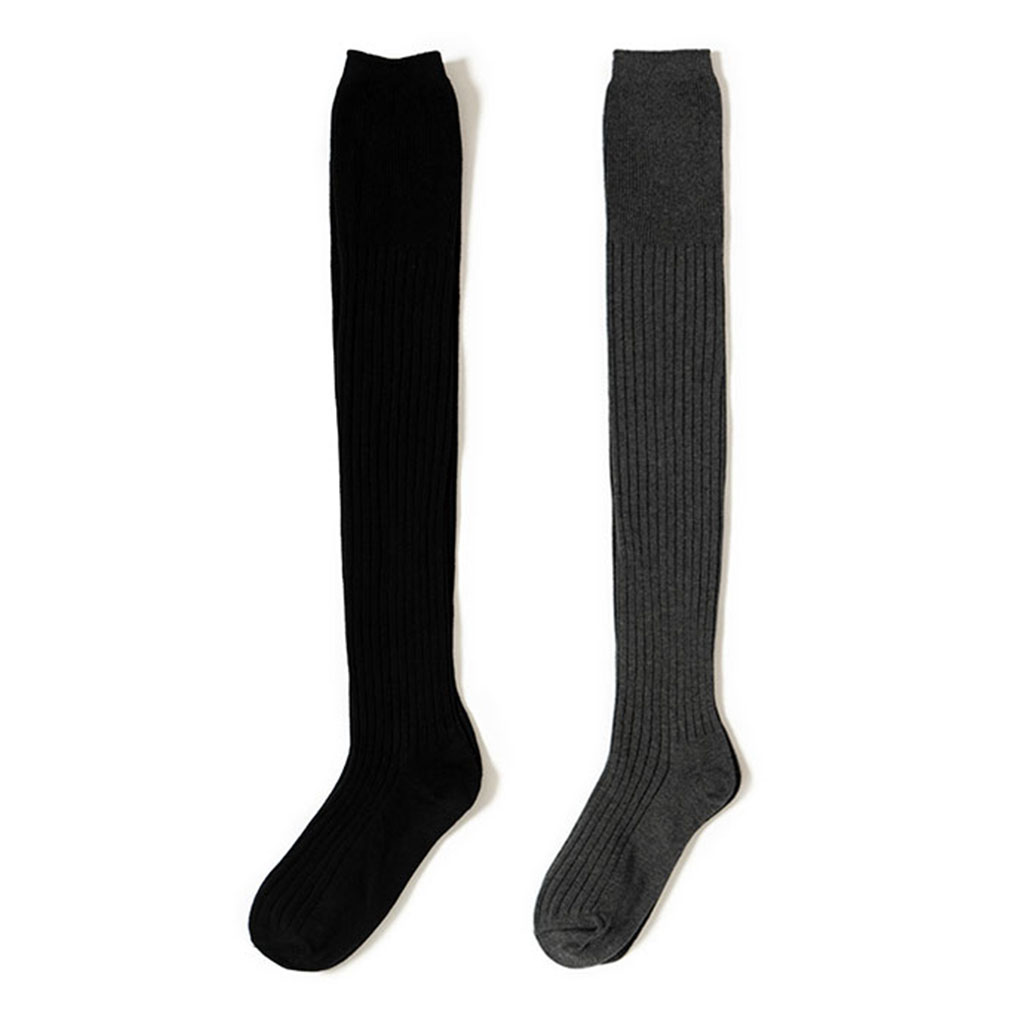 ribbed knee socks | ファッション通販サイト NUGU
