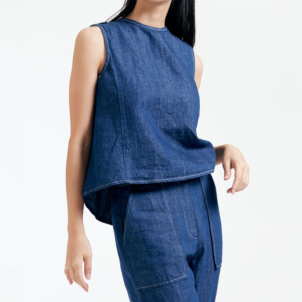 linen denim sl | ファッション通販サイト NUGU