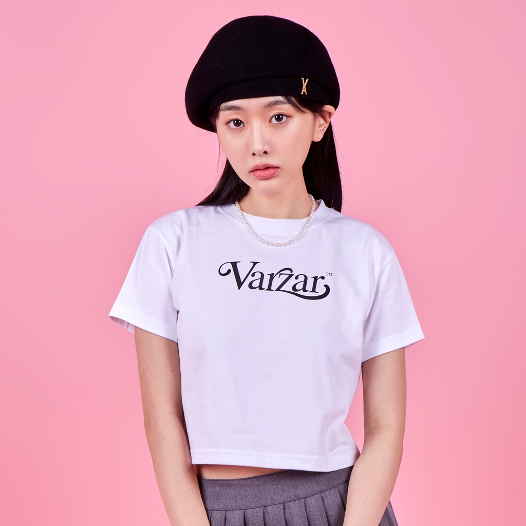 [VARZAR] Leaf VZ Logo Crop T-Shirts | ファッション通販サイト NUGU