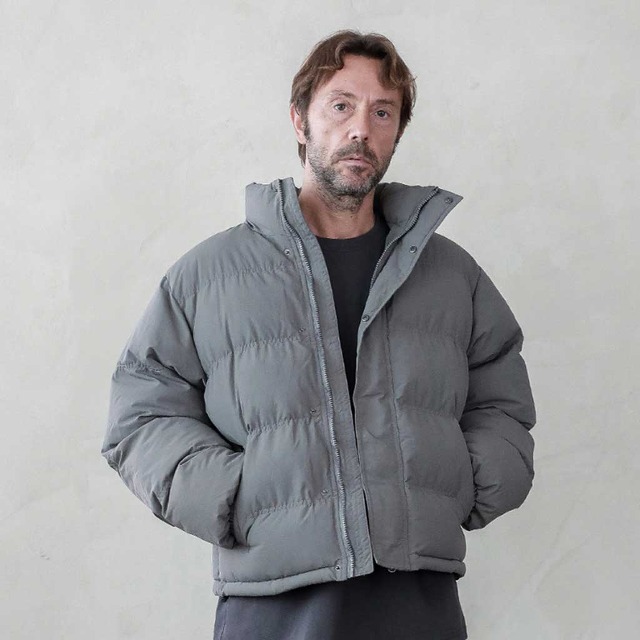 Slub Heavy Short Padding Dark Gray|ファッション通販サイトNUGU