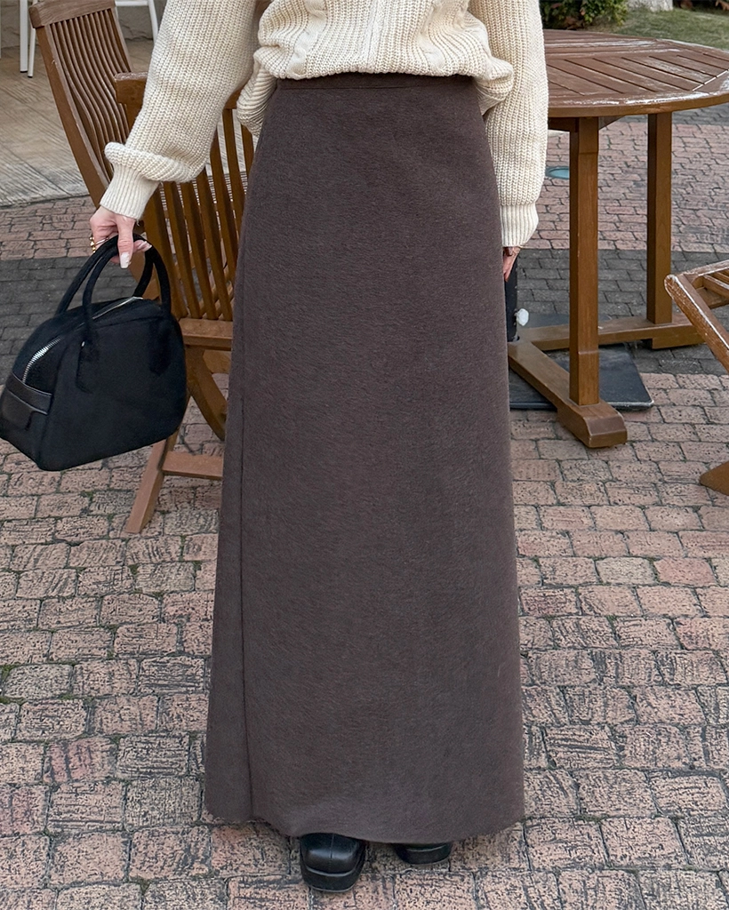 シンプルHラインマキシスカート | ファッション通販サイト NUGU