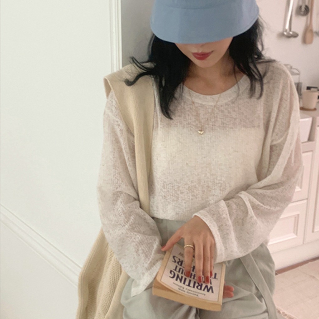 filap linen loose fit knit(5color) | ファッション通販サイト NUGU