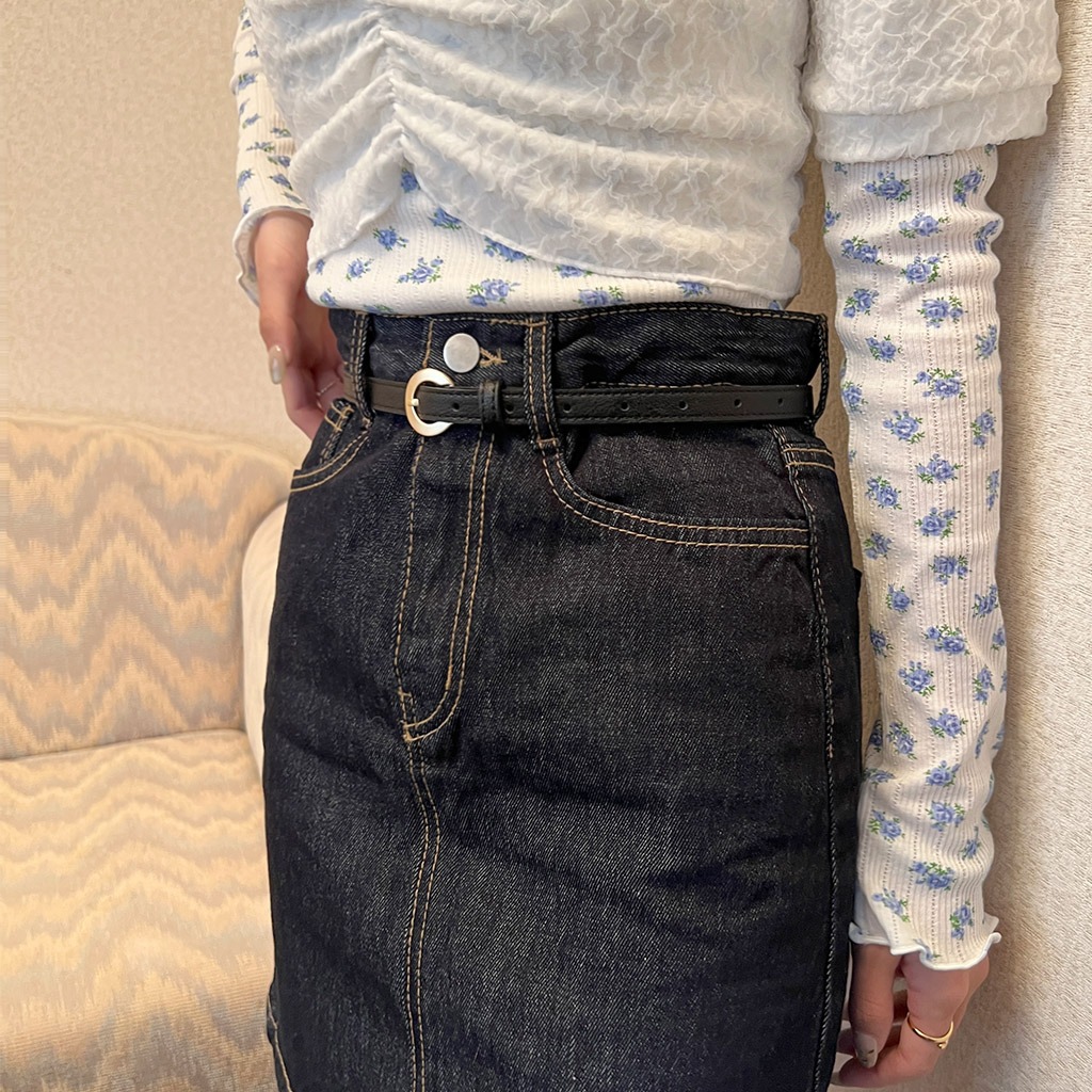 basic thin line belt | ファッション通販サイト NUGU