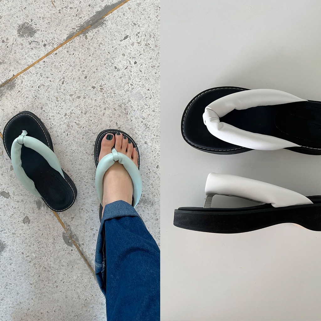 stitch platform flip flop (3c) | ファッション通販サイト NUGU