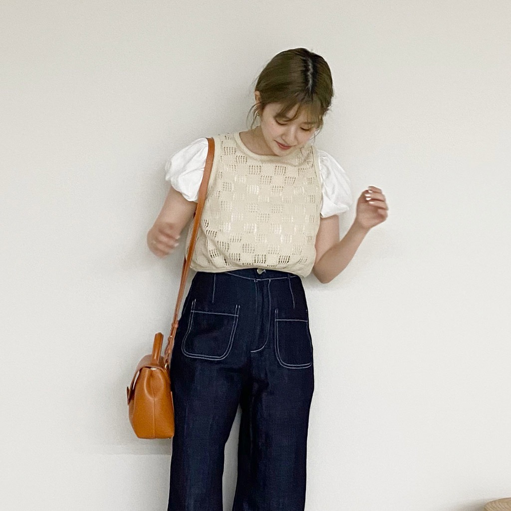 stay net puff bl | ファッション通販サイト NUGU