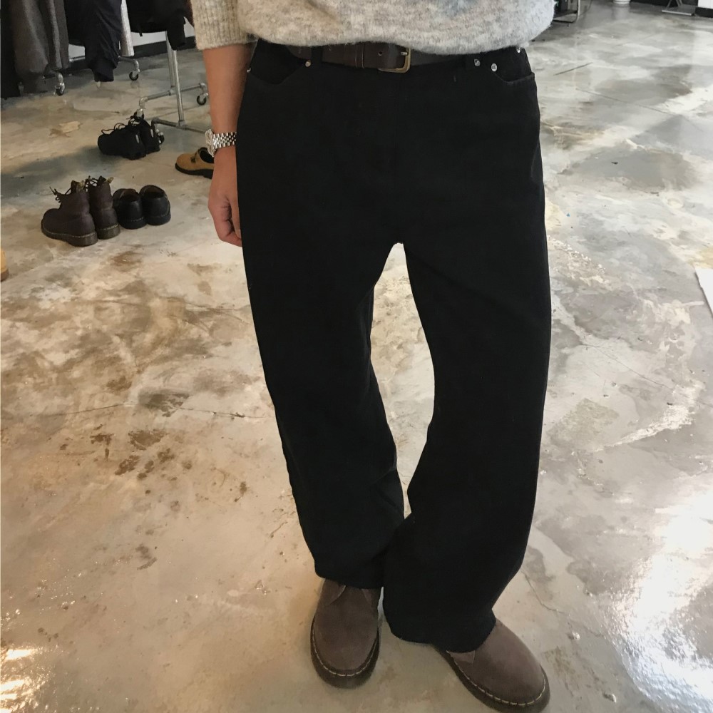 basic wide denim pants | ファッション通販サイト NUGU