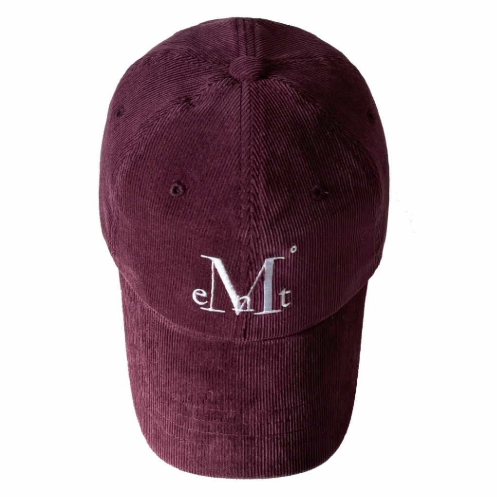 MUCENT BALL CAP - Corduroy wine キャップ | ファッション通販サイト NUGU