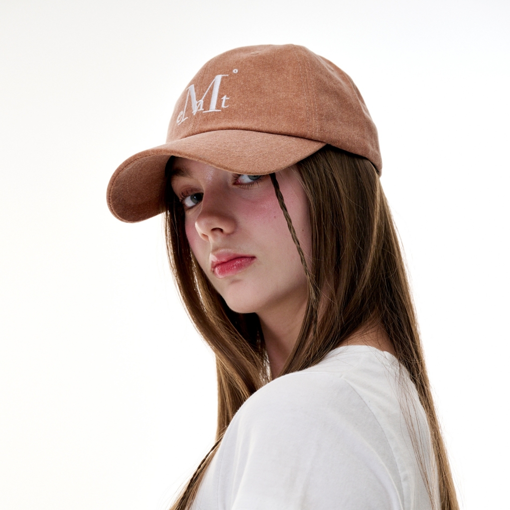 MUCENT BALL CAP - Dyeing apricot|ファッション通販サイトNUGU