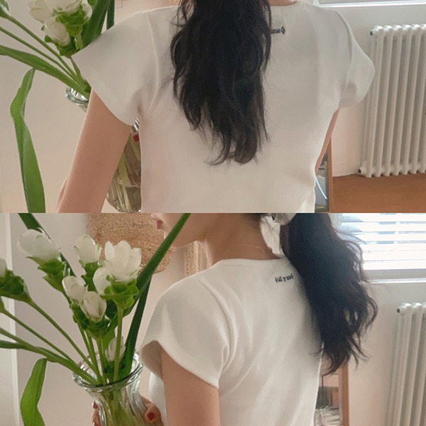 Uネック秋半袖Tシャツ(3color) | ファッション通販サイト NUGU