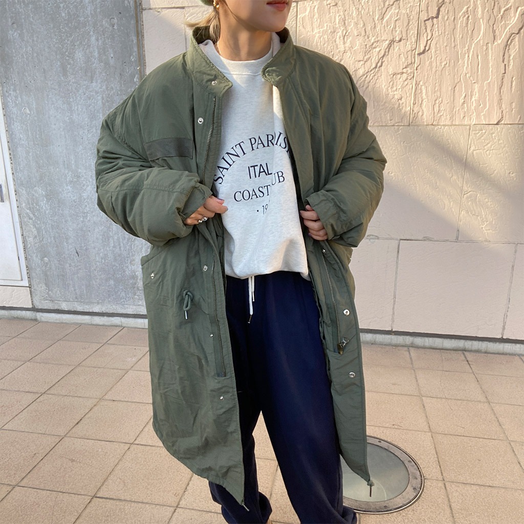 M65 long Padding Jacket | NUGU