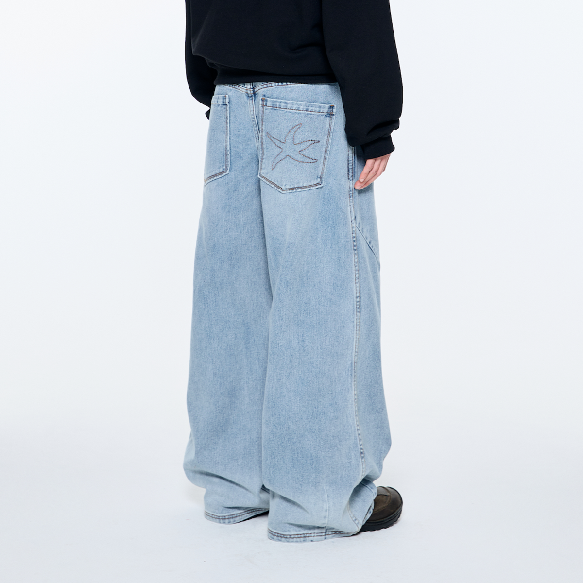 TCM starfish denim pants (blue) | ファッション通販サイト NUGU